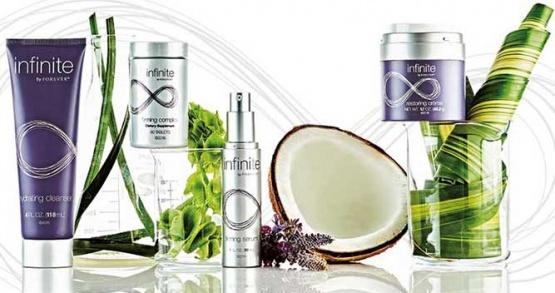 Infinite de Forever Living est une gamme complète de soins anti-âge.